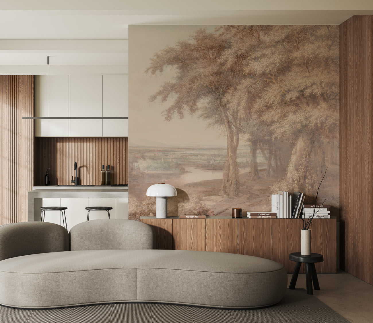 Landscape Wallpaper | Scenic & Artistic Wall Murals – Annet Weelink Design
