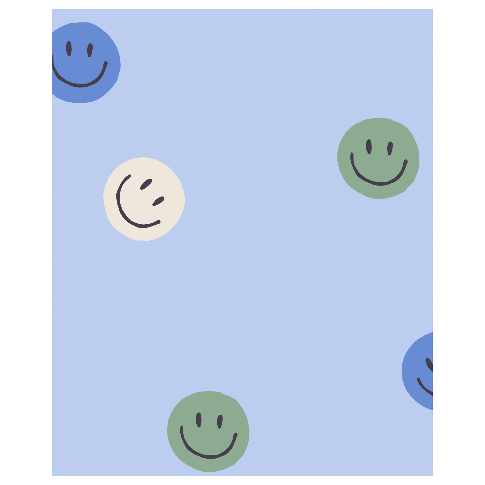 Wallpaper Sample - Smiley | High-Quality Designer Wallpaper - Annet ...