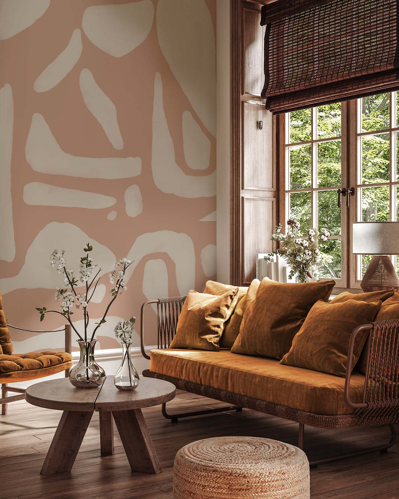 Abstract Behang | Moderne & Artistieke Wandmuurschilderingen – Annet ...